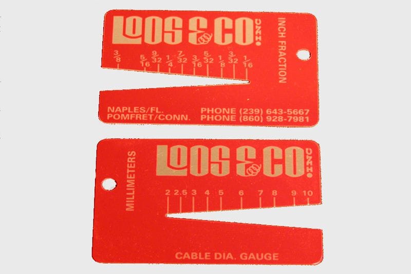 Cable Diameter Gauge - Wicks Aircraft Parts