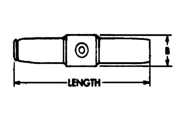 Turnbuckle AN155 Barrel - Wicks Aircraft Supply Company