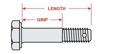 Bolt AN6 - 3/8" (24)