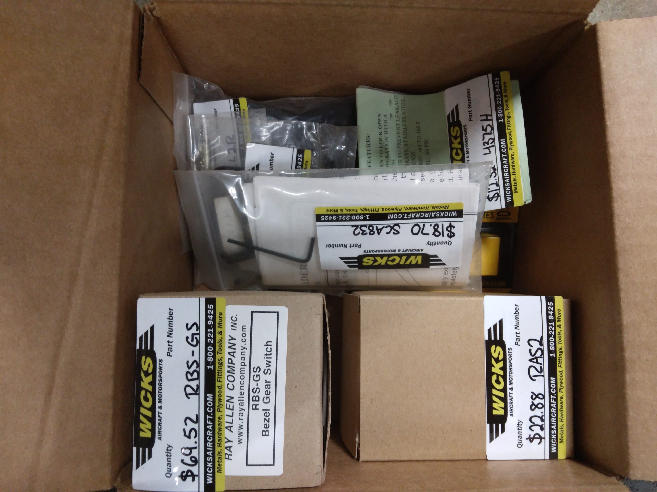 ? Mystery Boxes - Wicks Aircraft Parts