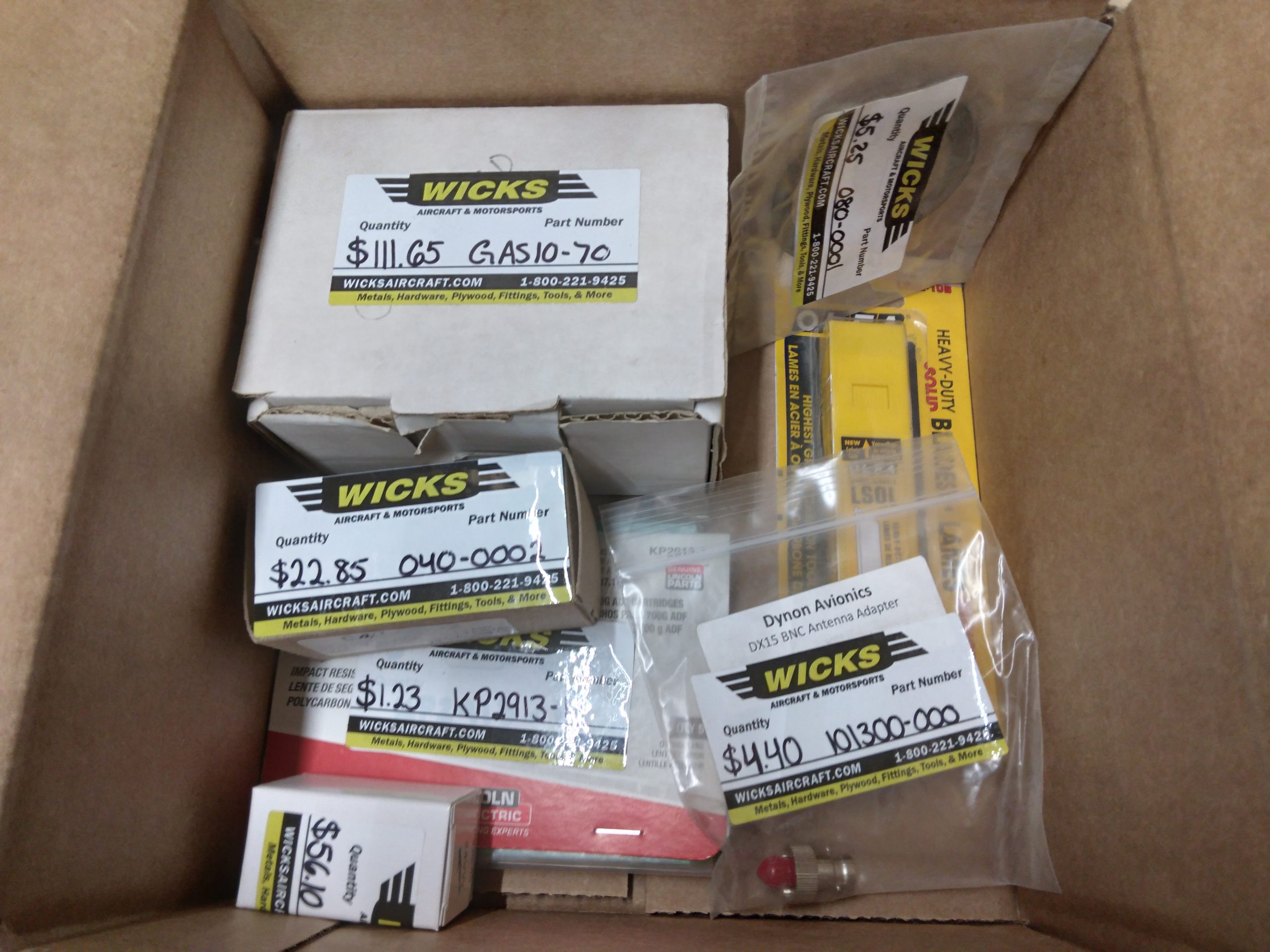? Mystery Boxes - Wicks Aircraft Parts