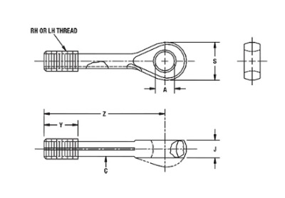 Clip Locking Turnbuckle Cable Eye