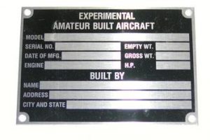 Stainless Nameplate